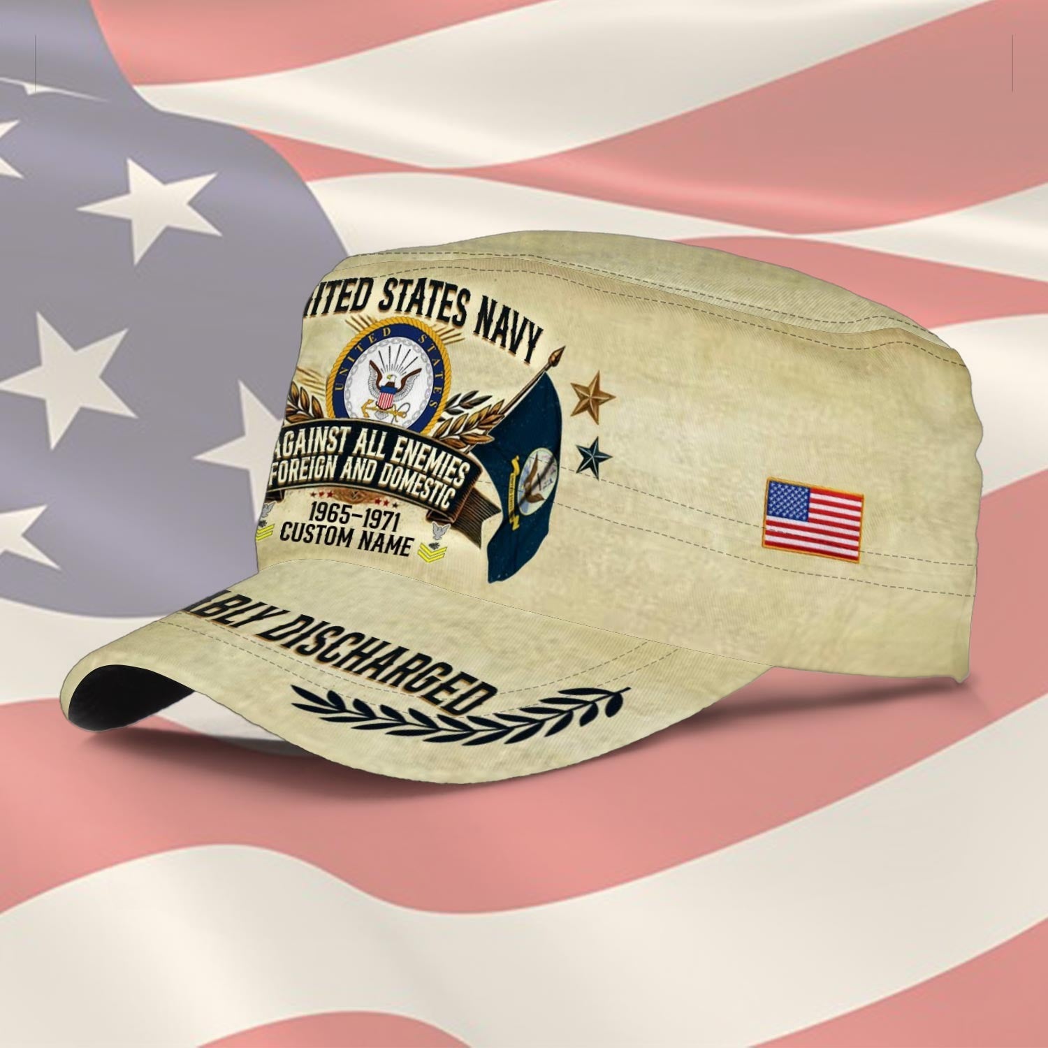 U.S. Navy - Custom Military Caps Collection – Nation Honor - Honor the ...