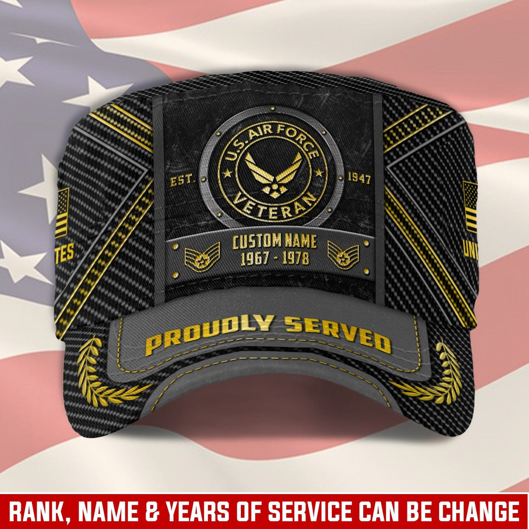 U.S. Air Force - Custom Military Caps Collection – Nation Honor - Honor ...
