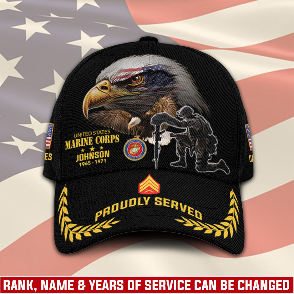 U.S. Marine Corps - Custom Classic Caps Collection – Nation Honor ...